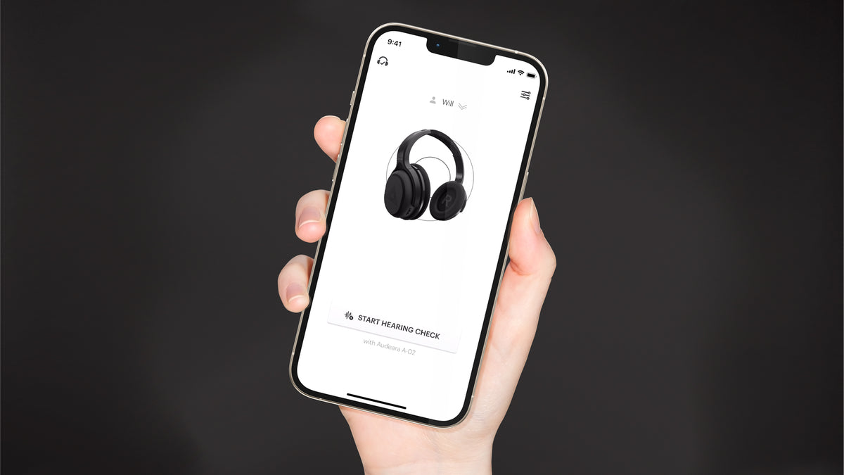 Audeara A-02 Headphones - personalised sound